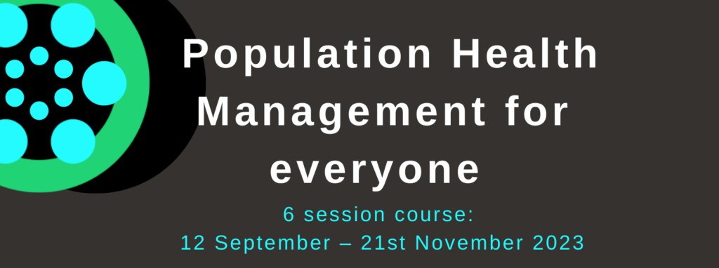 Registrations open for award-shortlisted Population Health Management ...